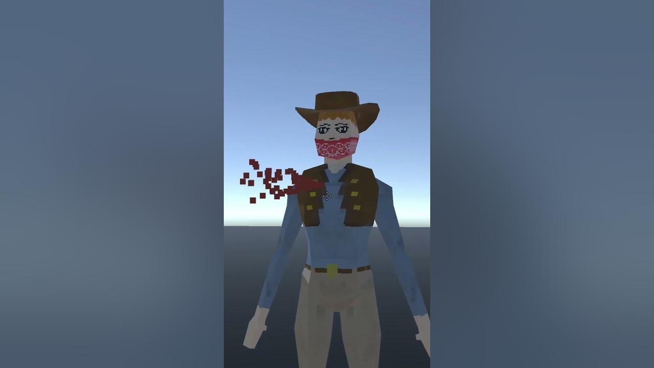 Making blood particle effects in my first unity game! Dev Log 27 #shorts - YouTube