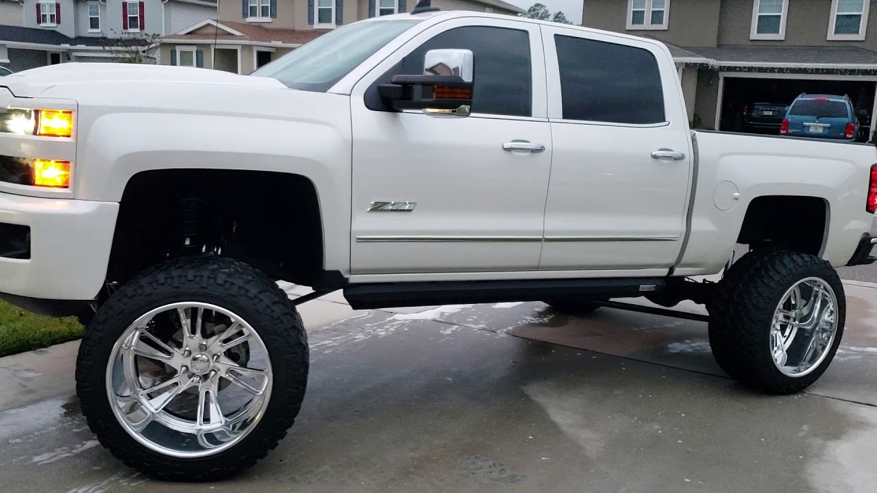 Cammed and procharged Silverado - YouTube