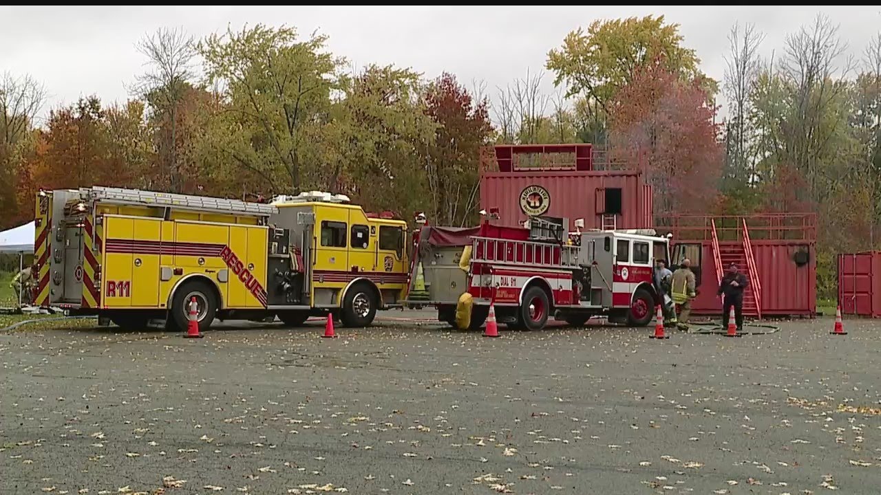 Bazetta, Howland, Cortland and Champion fire departments come together ...