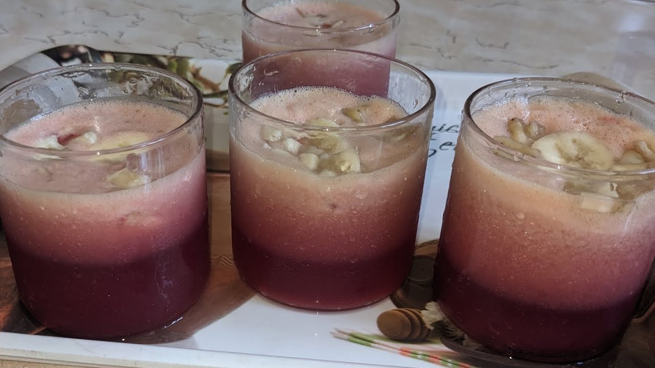 Mix fruit juice | Mix juice | Juice recipe | Fim fruit juice recipe ...