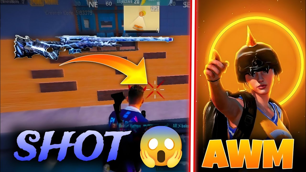 AWM 😍 SHOT IN WOW MODE | QUICK SHOT AND NORMAL SHOT 😱 | PUBG MOBILE ...