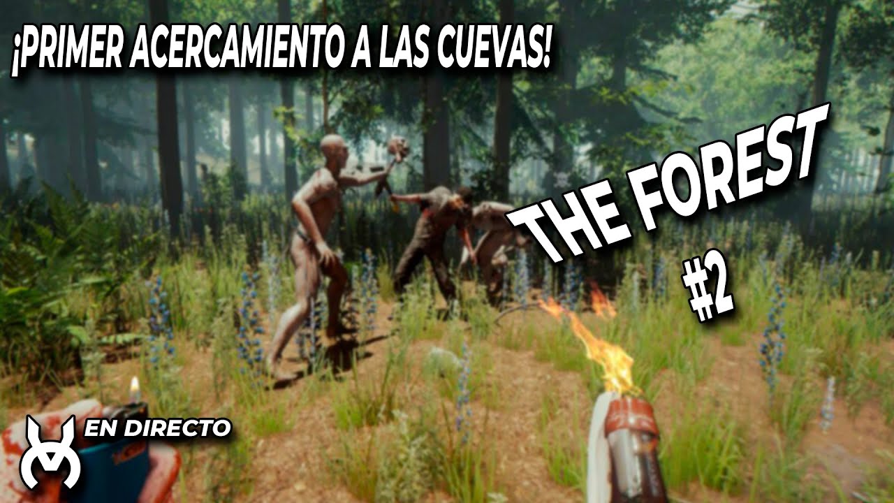🔴 The forest: ¡Buscamos el HACHA MODERNA Y EXPLORAMOS CUEVAS! #2 - YouTube