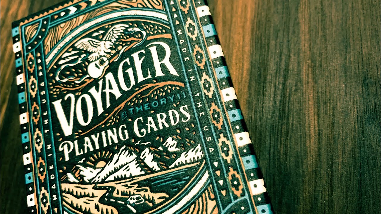 Voyager Playing Cards - Theory 11 - Deck Review! - YouTube
