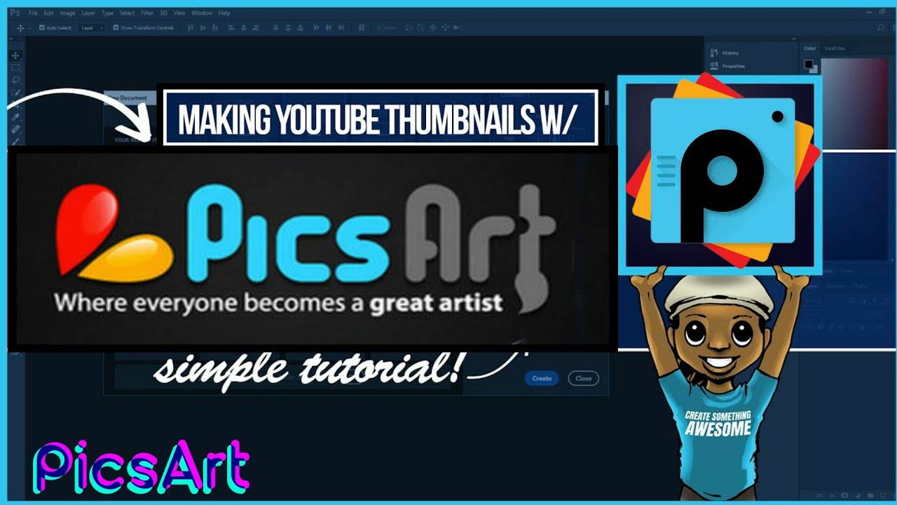 How to Make a High res YouTube Thumbnail — Quick and Easy - YouTube