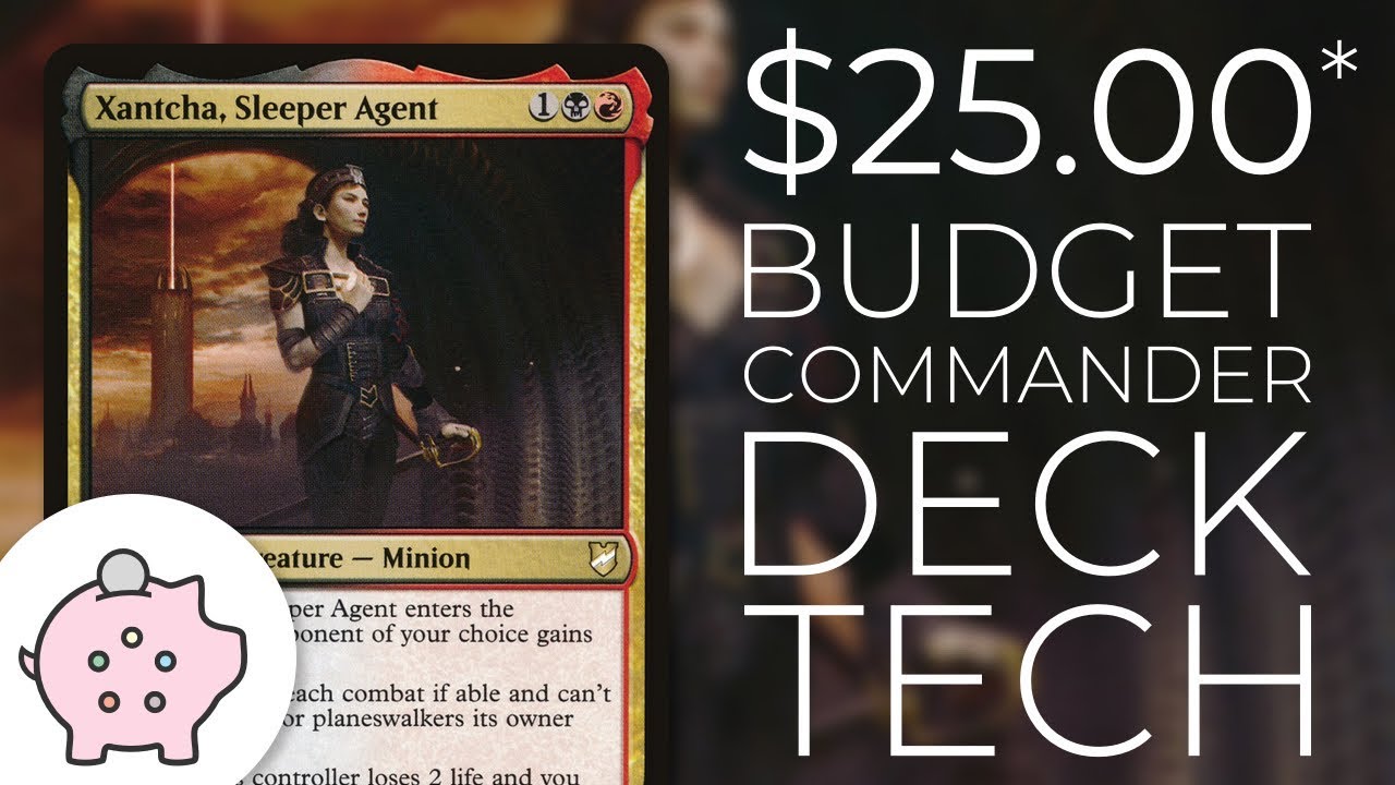 Xantcha, Sleeper Agent | EDH Budget Deck Tech $25 | Control | Magic the ...