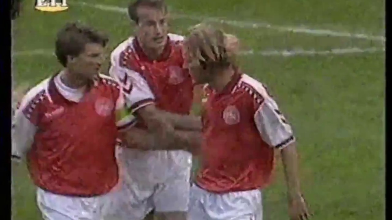 1996 DENMARK-SCOTLAND 2-0 LAUDRUP BROTHERS - YouTube
