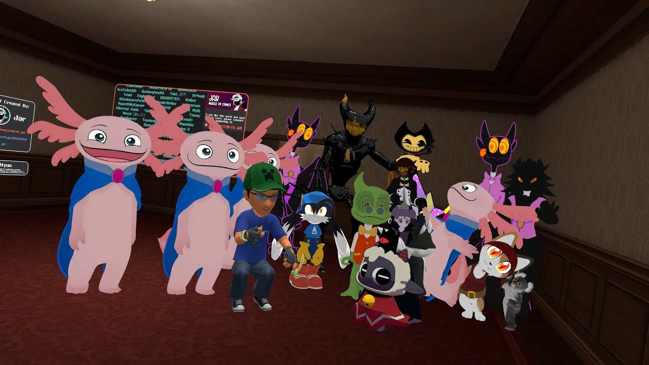 bbu vrchat march community meeting (ink demon POV) - YouTube