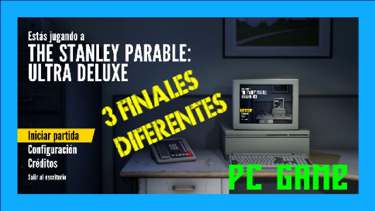 The Stanley Parable: Ultra Deluxe - Gameplay - Para Pc - YouTube