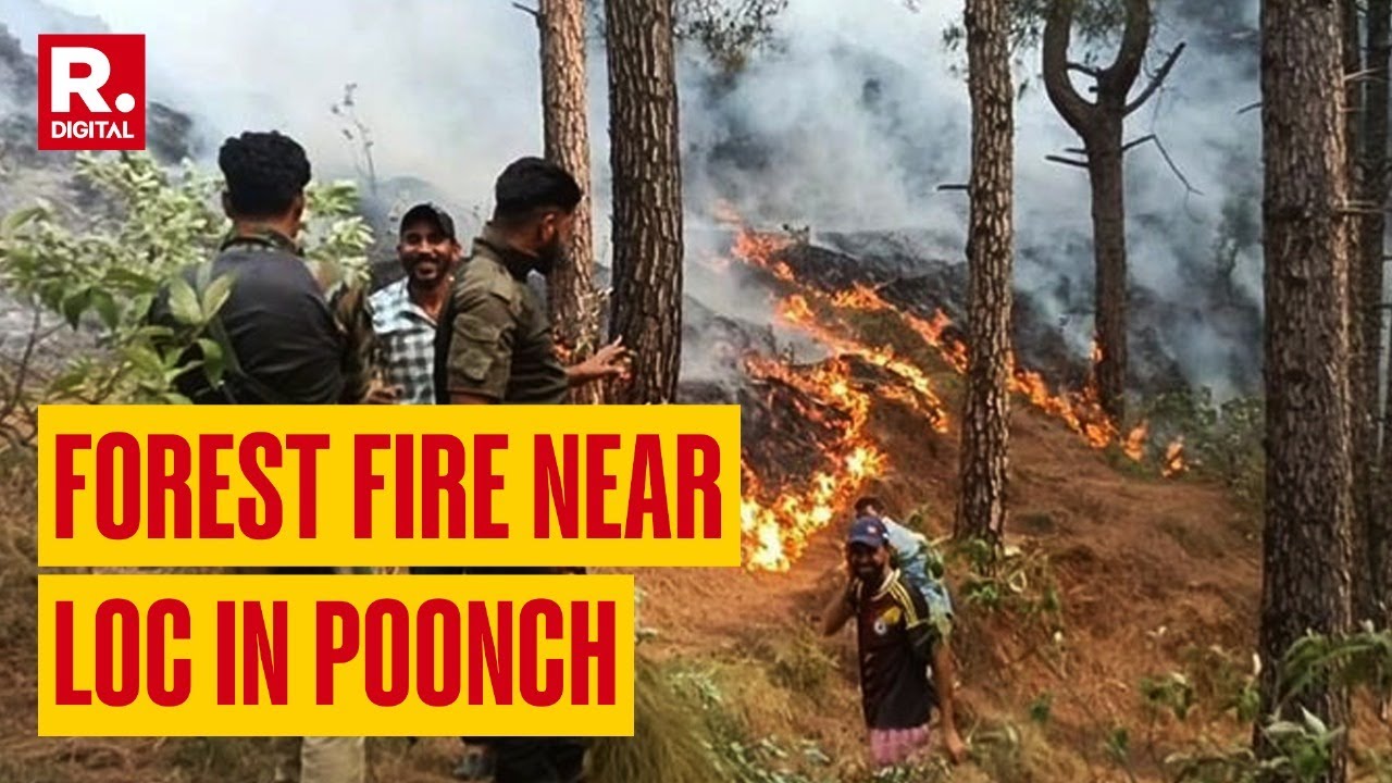 Multiple Mine Blasts Triggered Due To Forest Fire Started By Pakistan ...
