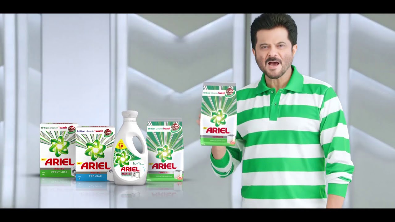 Ariel TVC featuring Anil Kapoor - YouTube