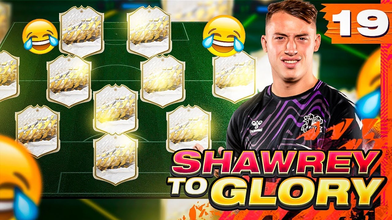 Using the Worst ICON Team in FUT Champs... SHAWREY TO GLORY RTG EP19 ...
