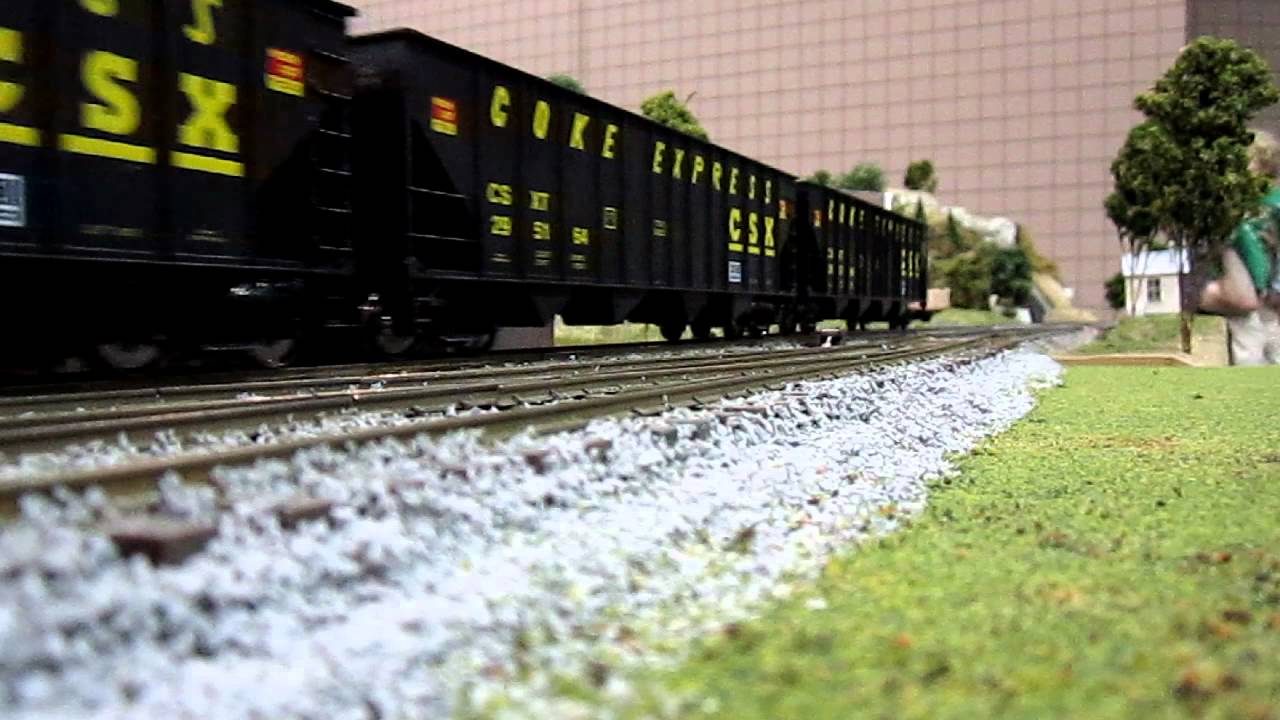 2012 model train show cobb galleria center O Scale layout Part 6 - YouTube