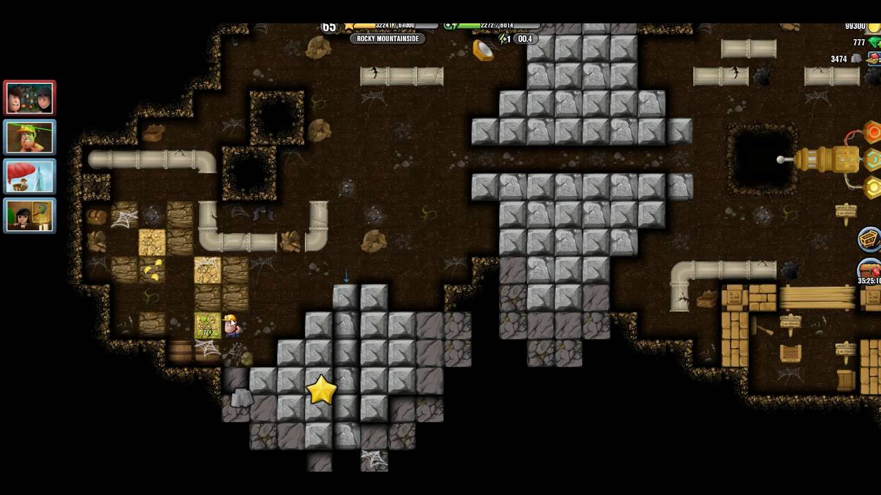 Diggy's Adventure Rocky Mountainside - YouTube