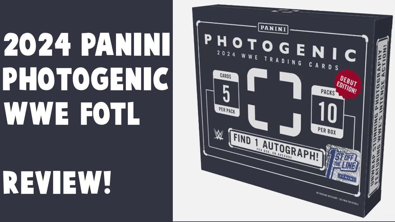 2024 Panini Photogenic FOTL Review - YouTube