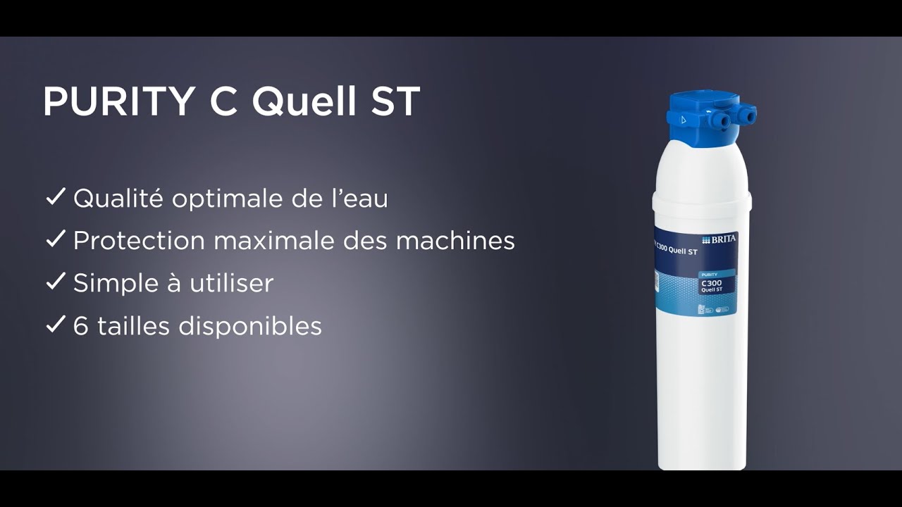 PURITY C Quell ST, le filtre dédié aux machines à café et distributeurs ...