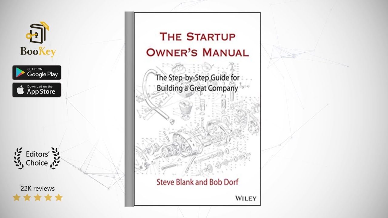 The Startup Owner's Manual Book Summary By Steve Blank The Step-By-Step Guide for Building a ...