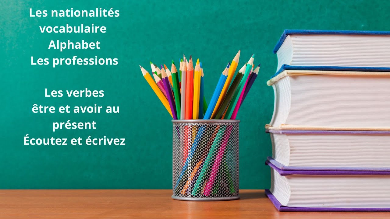Les nationalités Les professions Les verbes être et avoir au présent ...