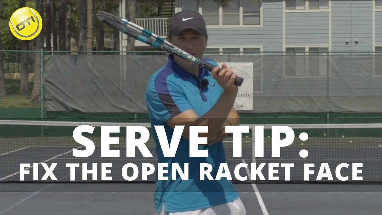 More Serve Power Tip: Fix The Open Racket Face - YouTube