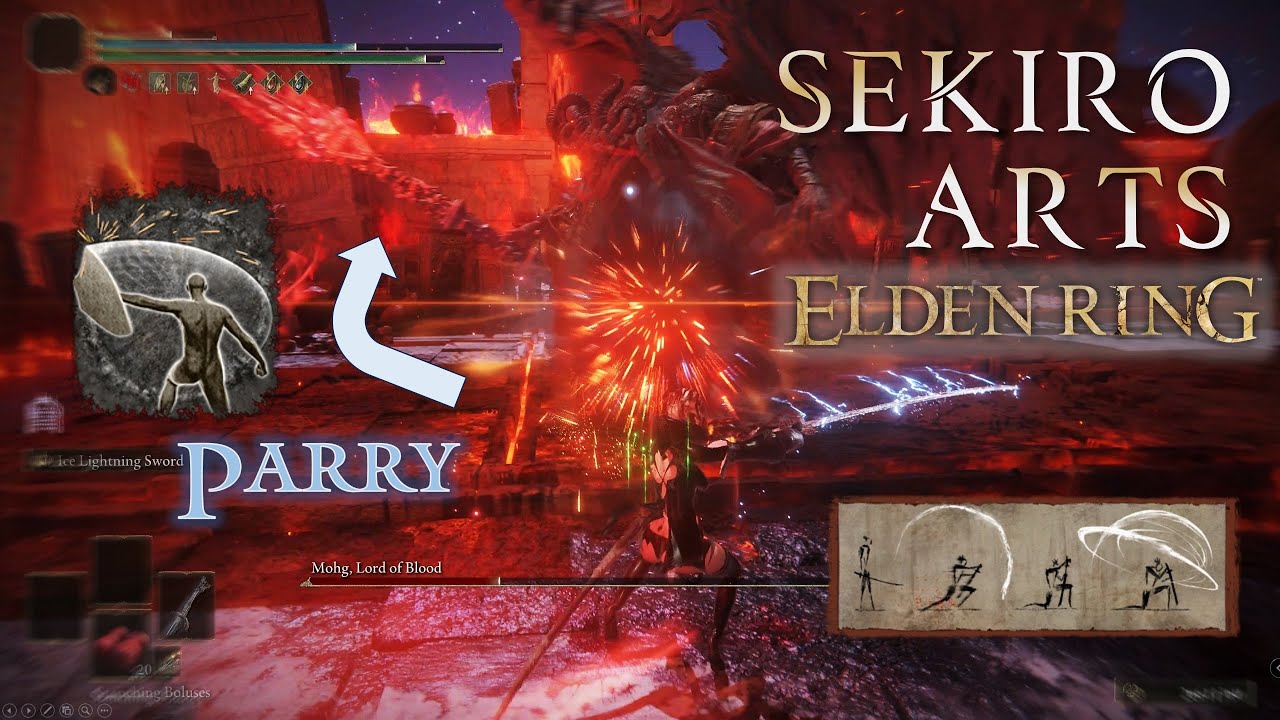 Sekiro Arts - Mohg, Lord of Blood (Parryable for Stagger) - YouTube
