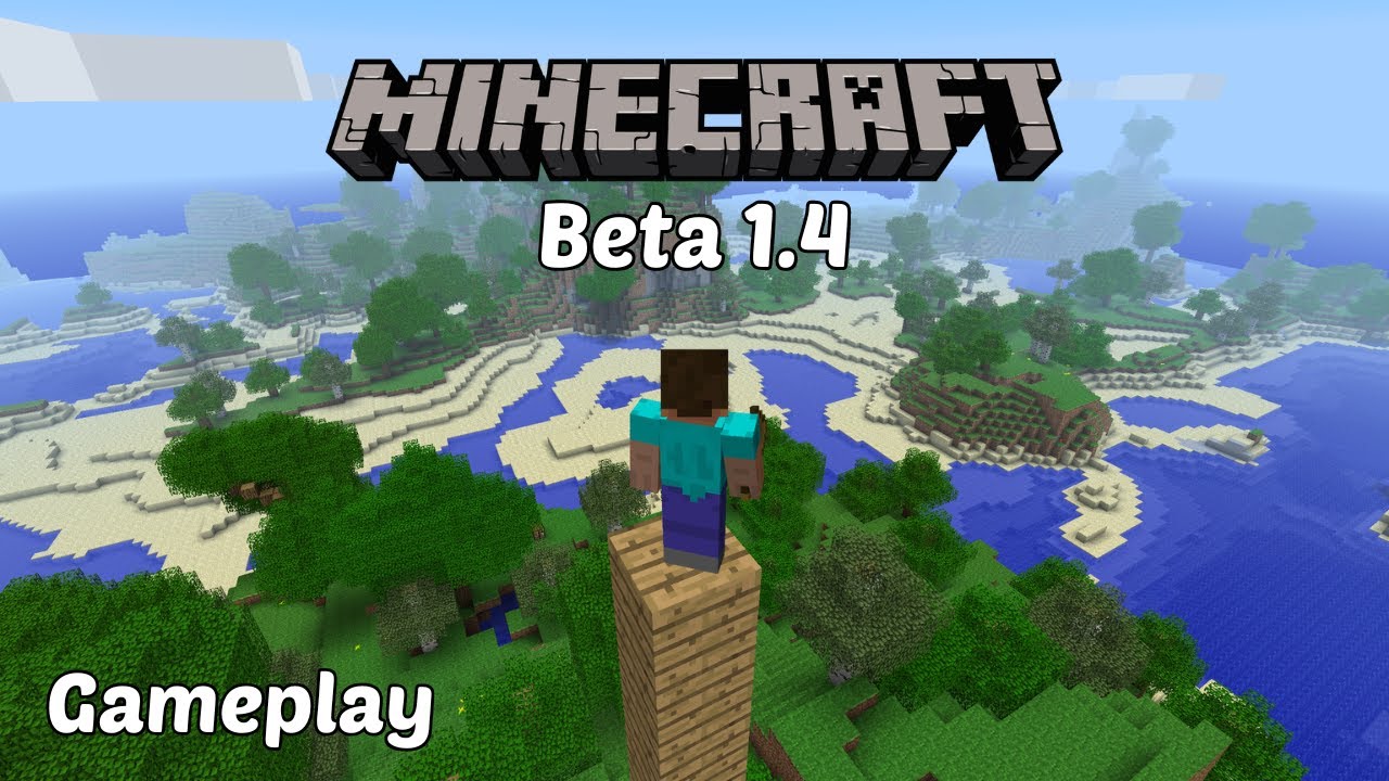 Minecraft Beta 1.4 (no commentary Gameplay) | nostalgia - YouTube