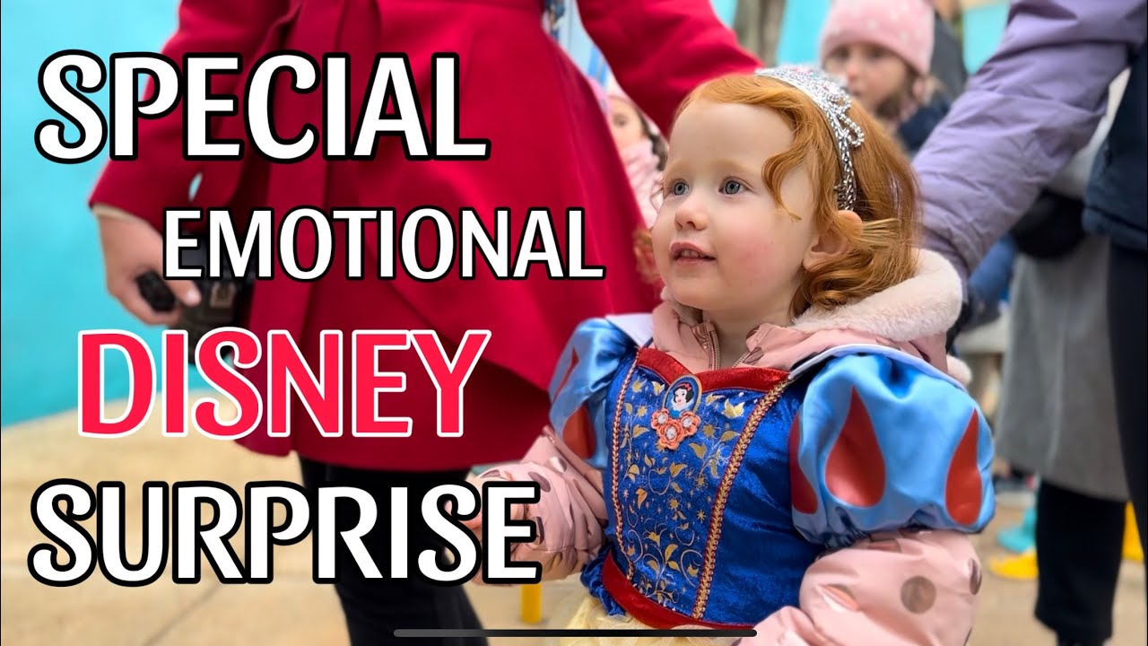 SPECIAL DISNEY STUDIOS SURPRISE (EMOTIONAL) 🥰 - YouTube