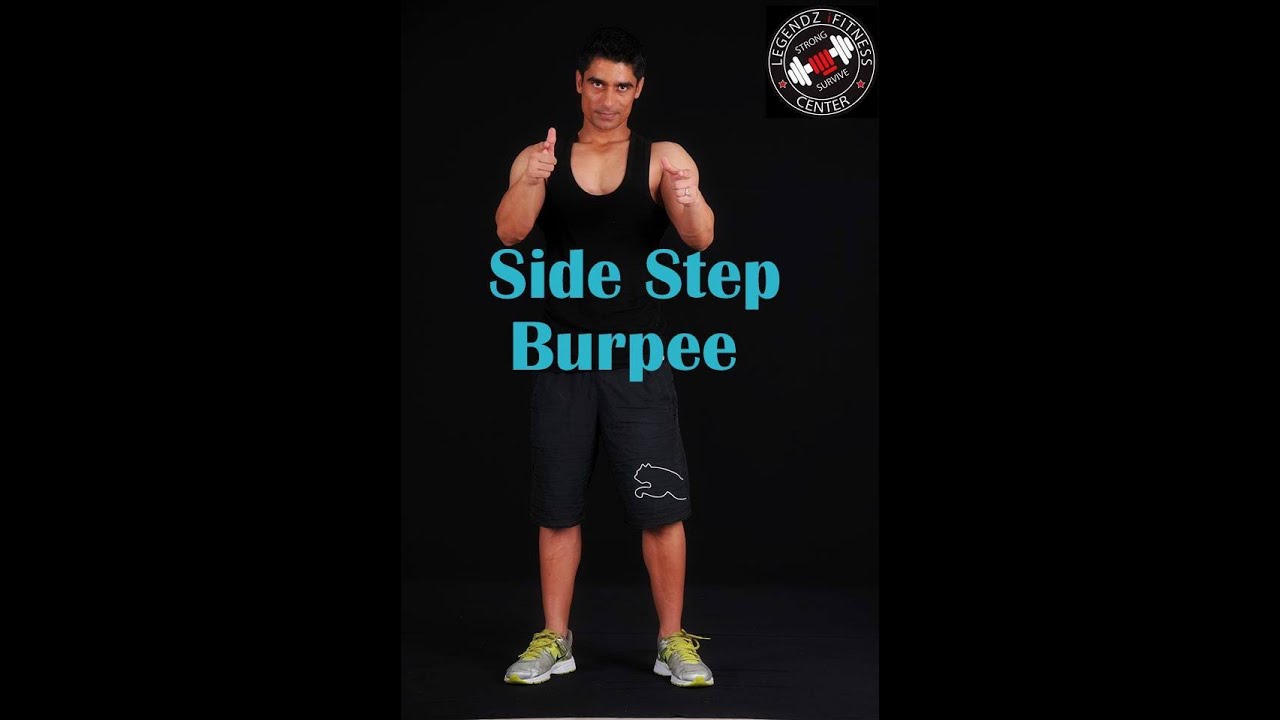 Burpee Variation 3 - Side Step Burpee - YouTube