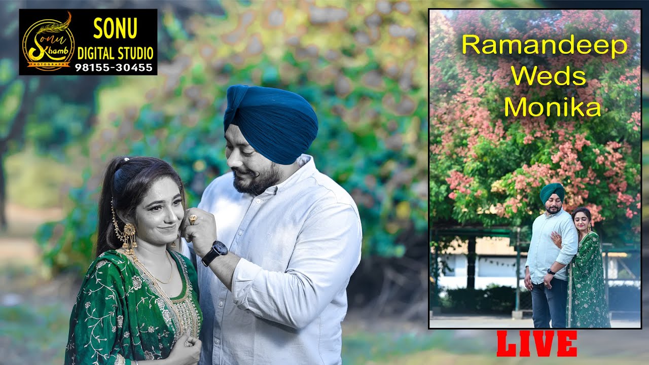 🔴LIVE BARAT // RAMANDEEP WEDS MONIKA // 10-11-2024 SONU STUDIO TIBBA 98155-30455 - YouTube