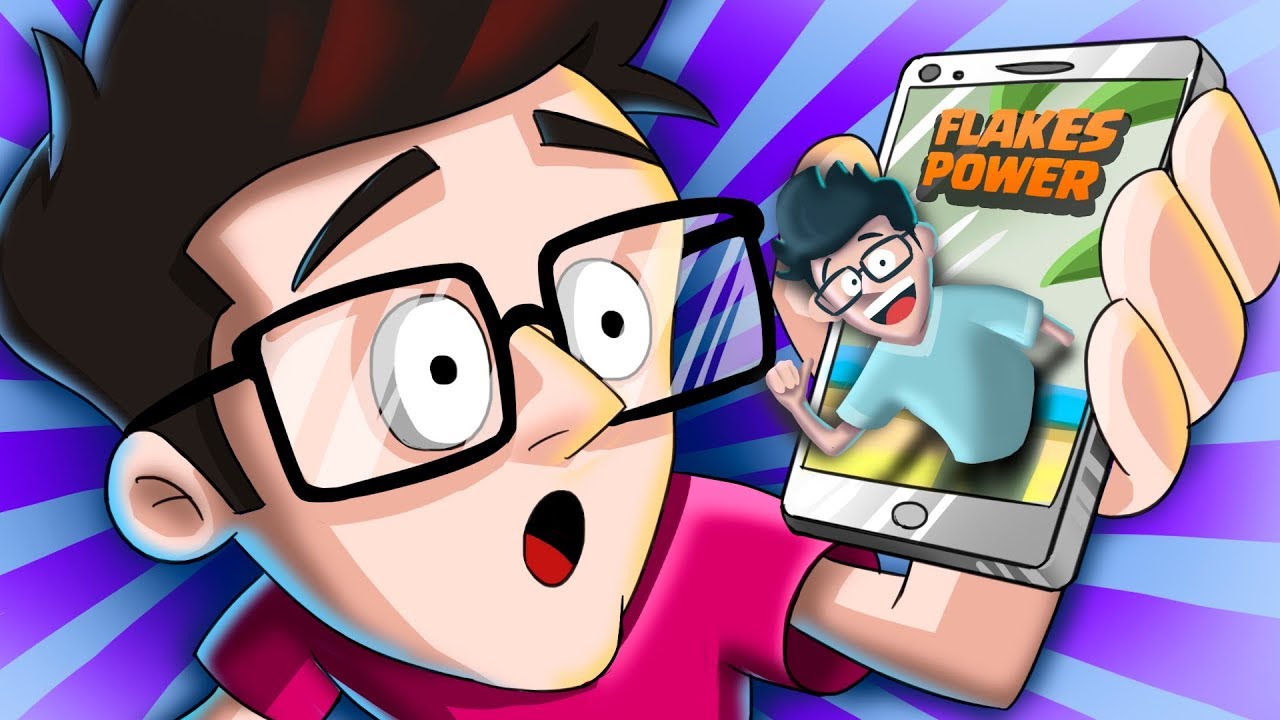 O PRIMEIRO JOGO DO CANAL? ESTOU DENTRO DE UM JOGO! ‹ FLAKES › - YouTube
