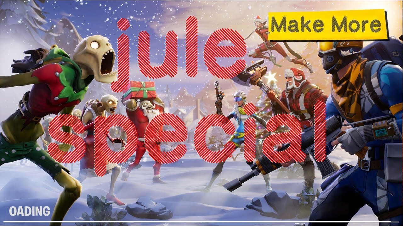 JULE fortnite så meget jul !!!! - YouTube