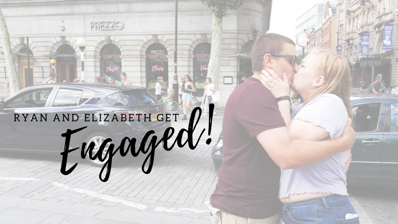 London 2018: Ryan and Elizabeth get engaged! - YouTube