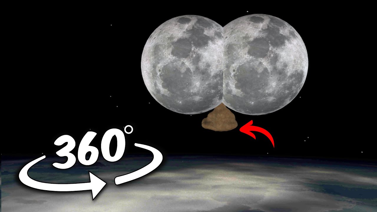 LA LUNA HACE CACA - MOON POOP 360 degree video - YouTube