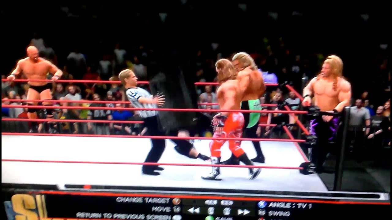 WWE 13 Ref attack - YouTube