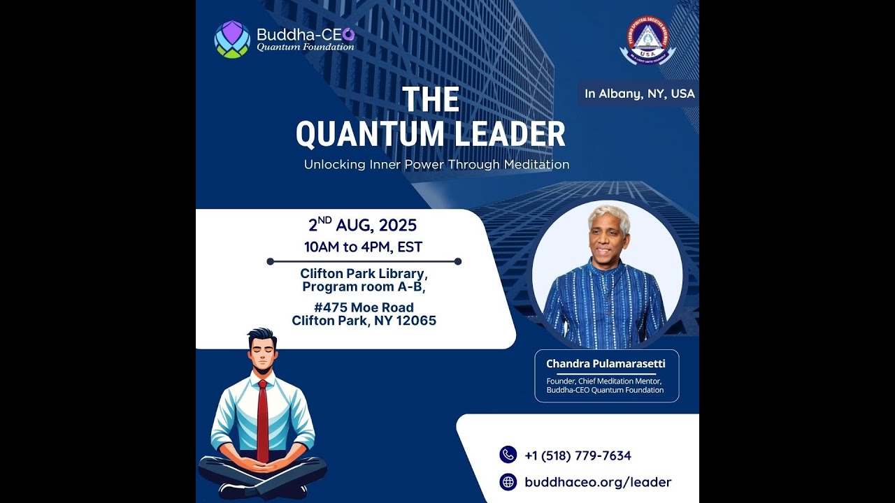 1-Day workshop on The Quantum Leader, Unlocking Inner Power Through ...