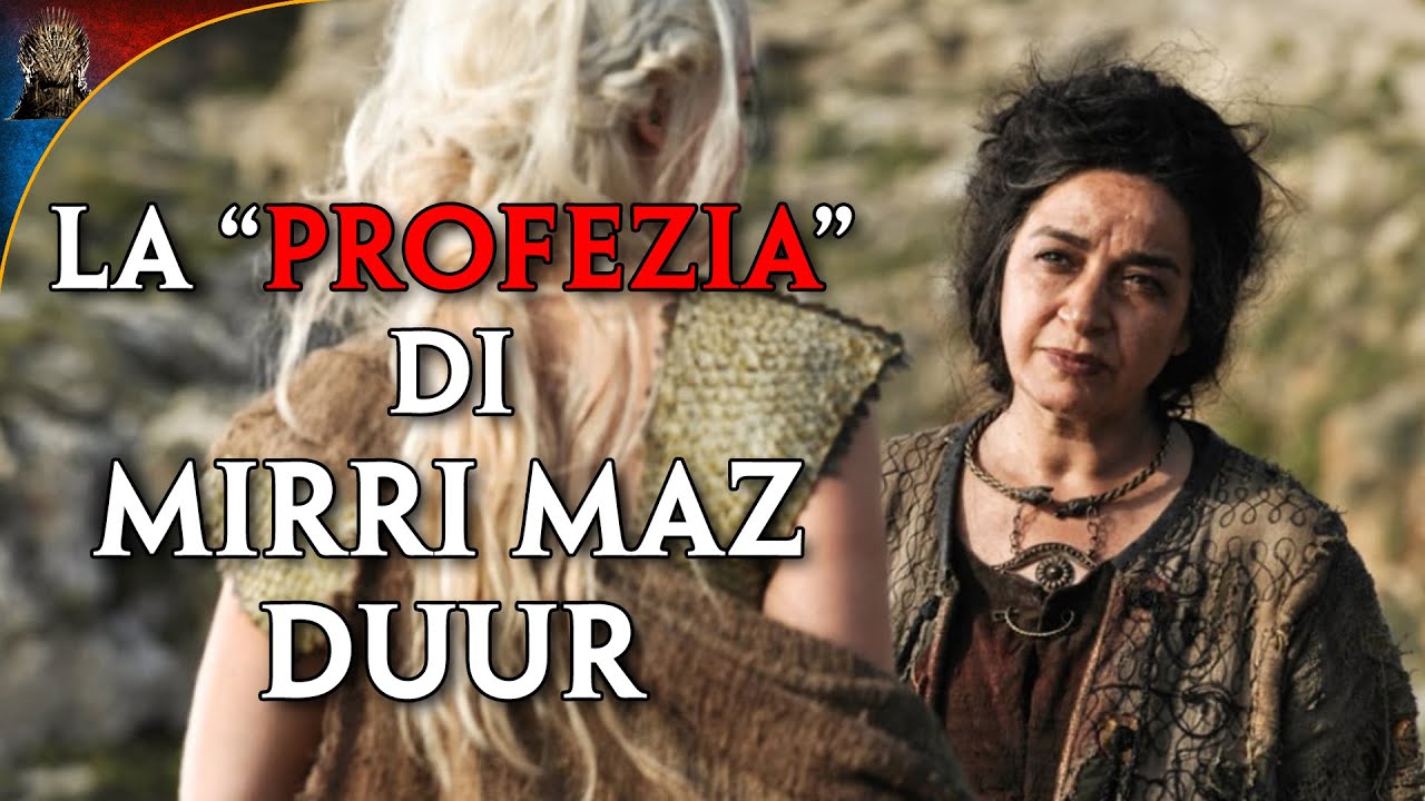 La "Profezia" di Mirri Maz Durr - YouTube