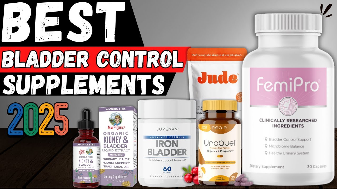 Best Bladder Control Supplements for Women (2025 Review) - YouTube