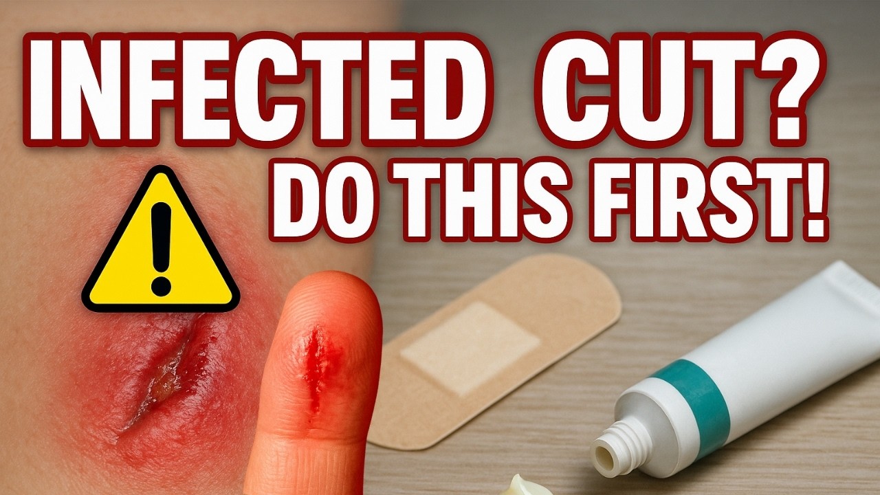 How Do I Treat an Infected Cut ? - YouTube