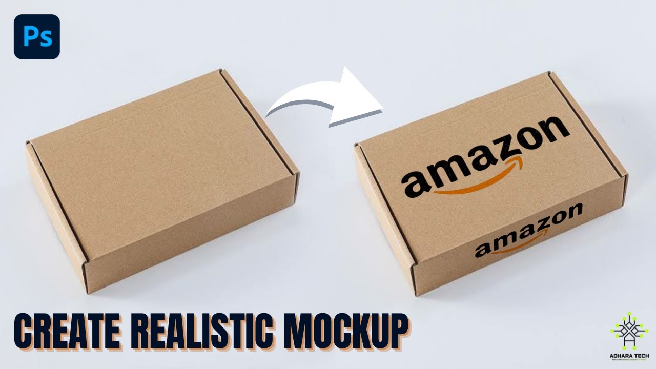 How To Create Realistic Mockups In Photoshop! - YouTube