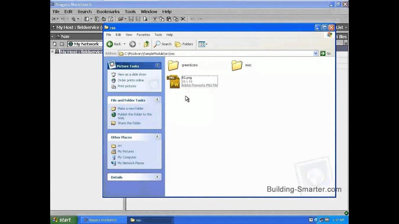 Creating an image module with Niagara AX Workbench Part 1 - YouTube