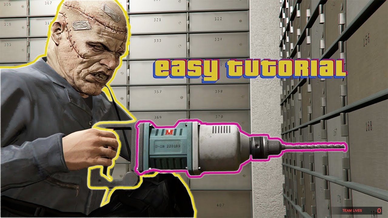 How to drill in gta v | GTA V FLEECA JOB DRILL TUTORIAL - YouTube