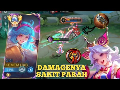 CICI GABISA DISENTUH! DAMAGE NYA TERLALU SAKIT,INI DIA BUILD CICI ...