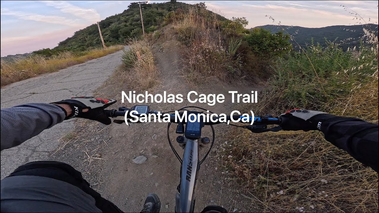 NICHOLAS CAGE TRAIL(Santa Monica,Ca)It makes you feel like Ghost Rider ...