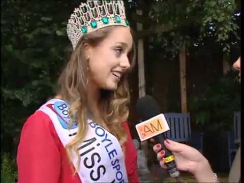 Miss Ireland 2010 at Ireland AM - YouTube