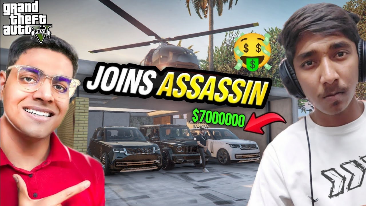 GTA 5 GRAND RP #93 | I JOINED ASSASSIN'S FAMILY IN GRAND RP 🔥 ...