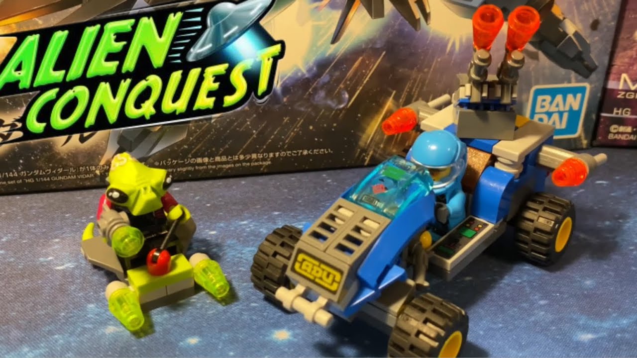 LEGO Alien Conquest - Alien Defender 7050 (Обзор на Русском)🛸 - YouTube