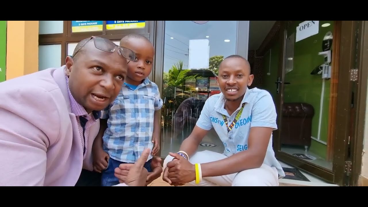 Simon Kabu meets the boy who advertised Bonfire Adventures and told him ...