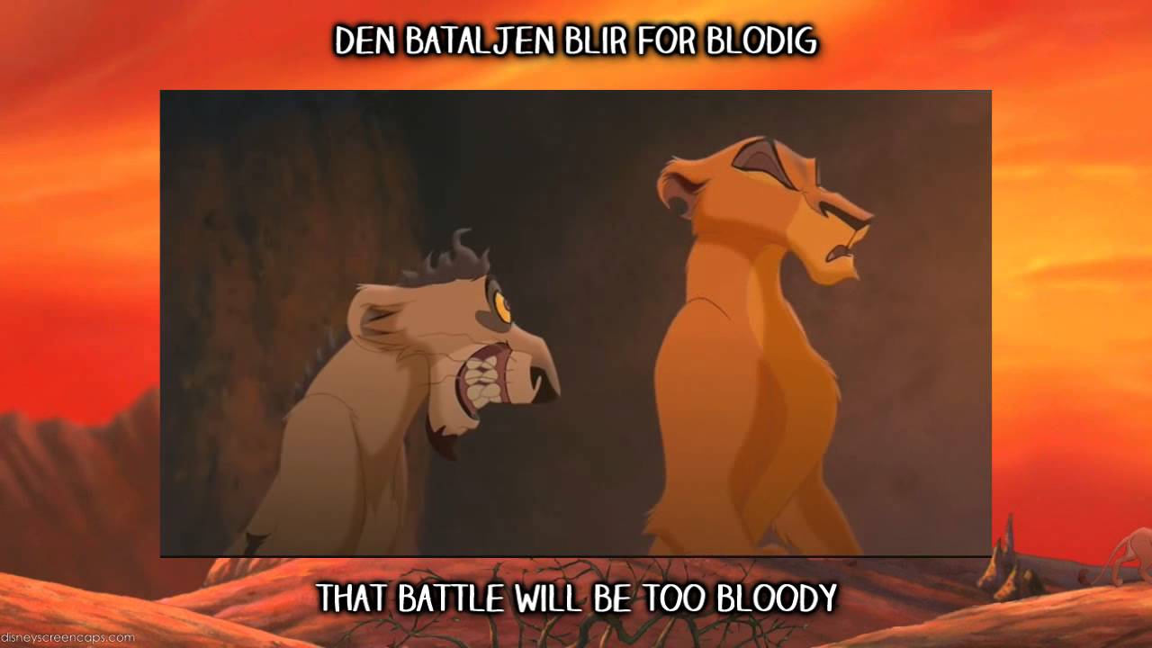 The Lion King 2: My Lullaby - Norwegian (S&T) - YouTube