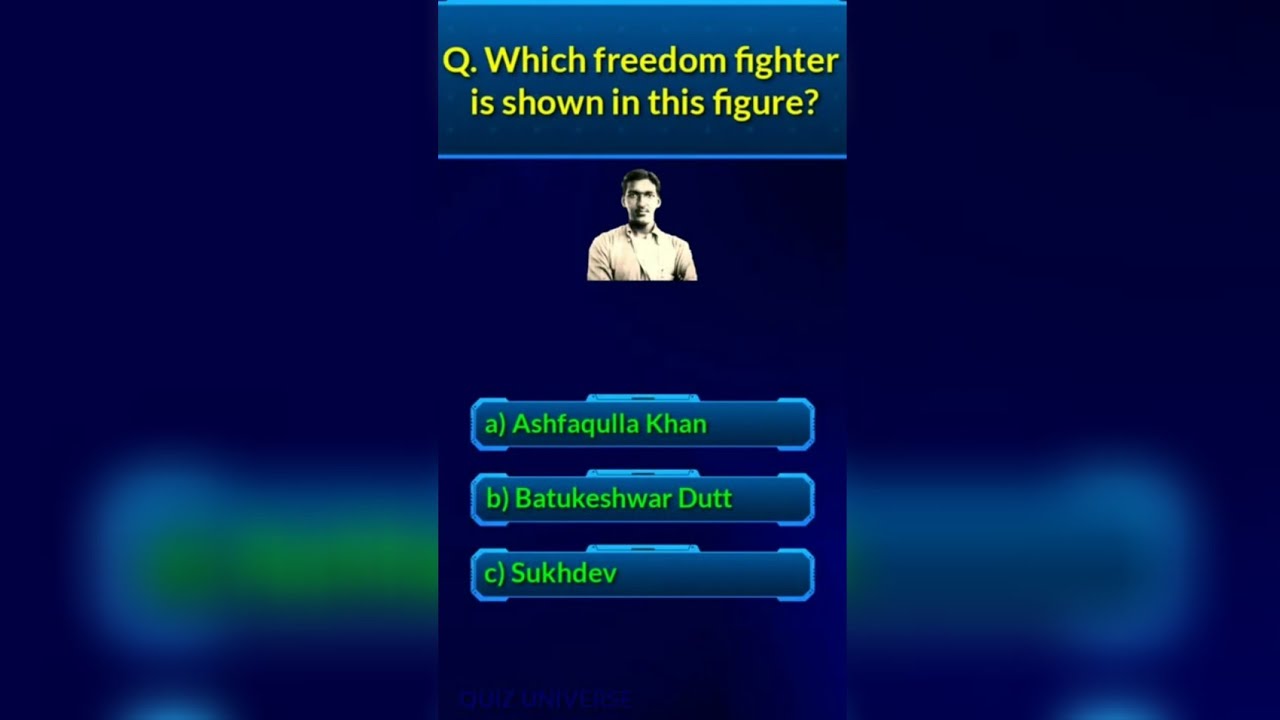 🔴Identify the freedom fighter quiz🔴| Freedom fighters of india quiz ...