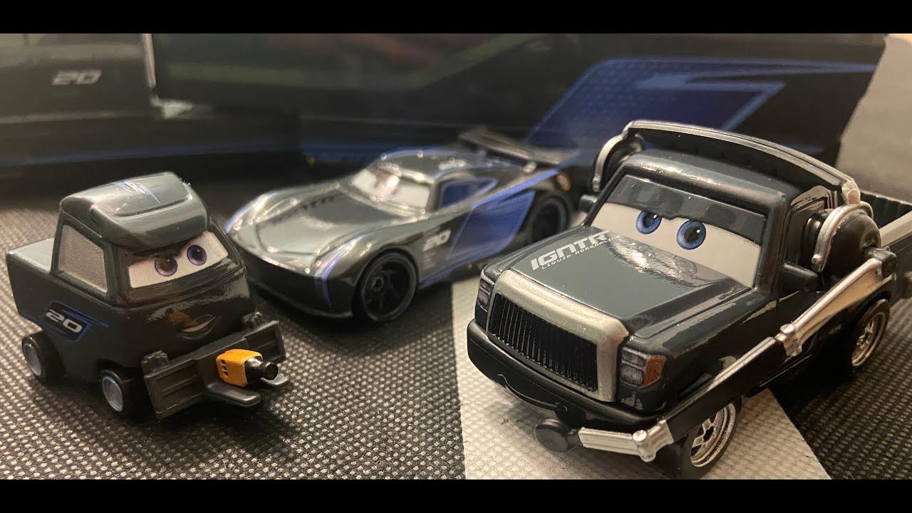 DISNEY PIXAR CARS 3 RAY REVERHAM AND LAURA SPINWELL 2 PACK (JACKSON ...