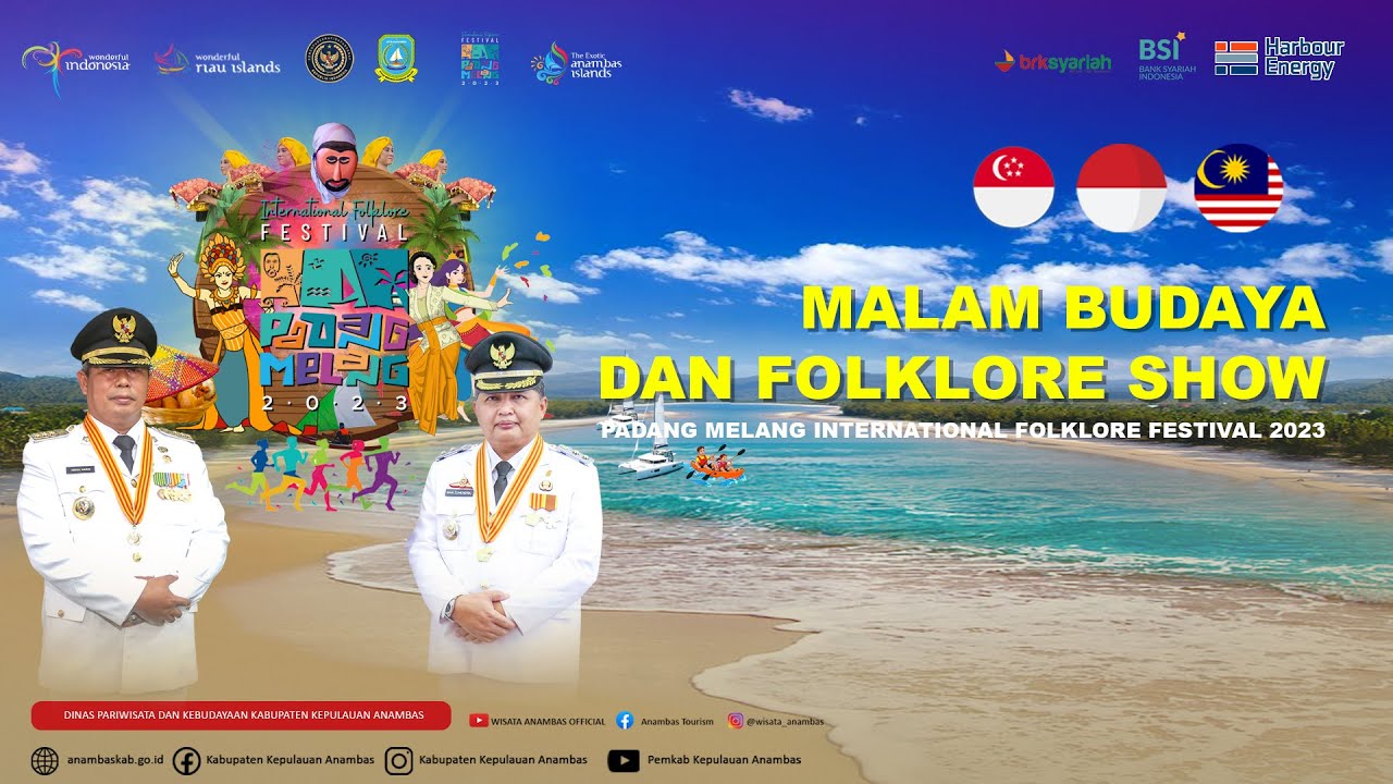 (LIVE) Malam Budaya dan Folklore Show | Padang Melang International ...