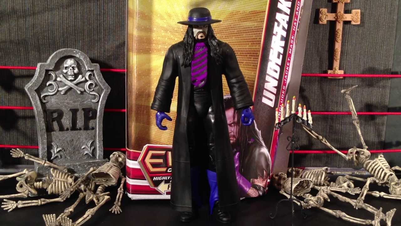 UNDERTAKER WWE Elite Series 23 Figure Review and Animation - YouTube